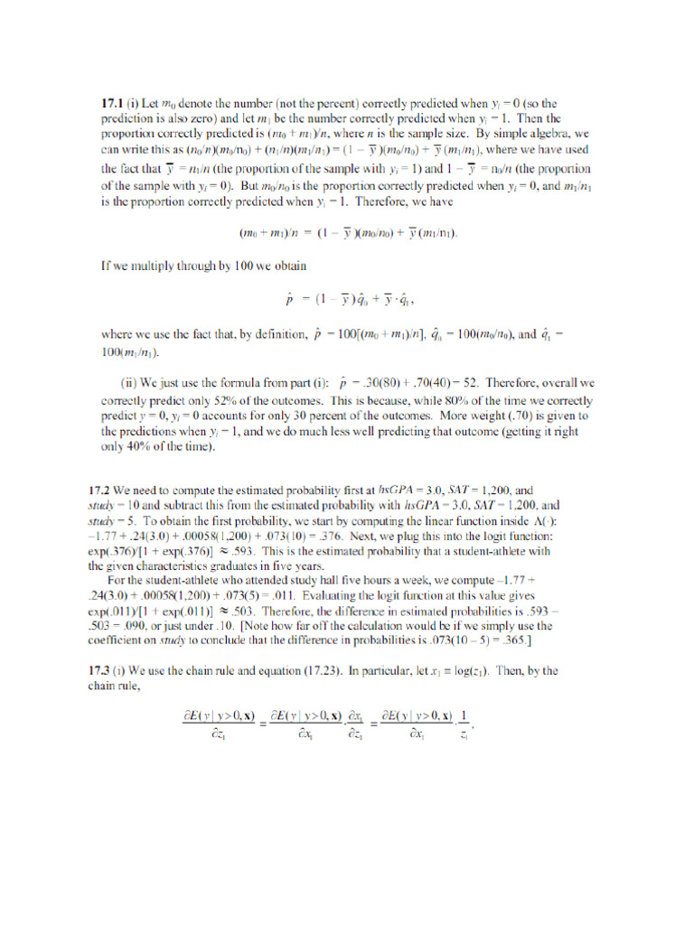 Chapter 17 Solution of Econo | PDF