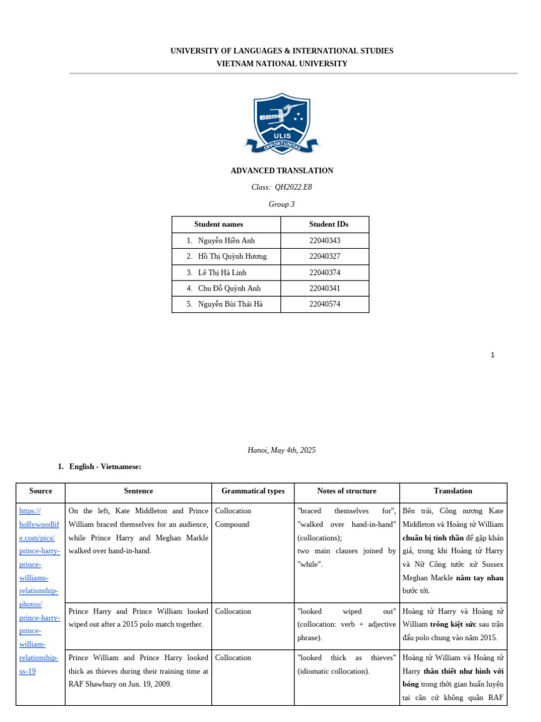Group 3 Advanced Translation | PDF