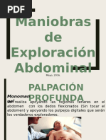 Maniobra de Mathieu en Exploración Abdominal | PDF | Abdomen | Bazo