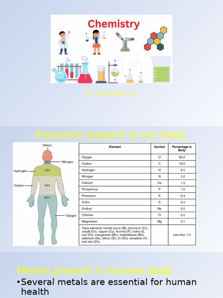 Essential Metals in Human Health | PDF