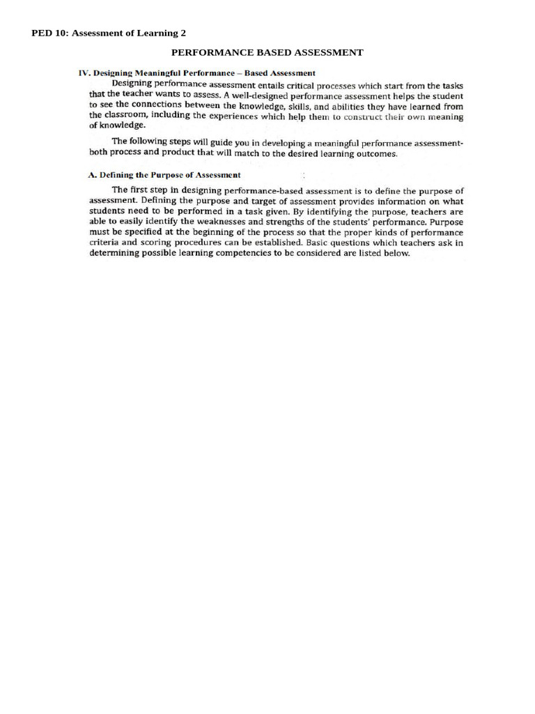 Ped 10 - Finals - 1 | PDF
