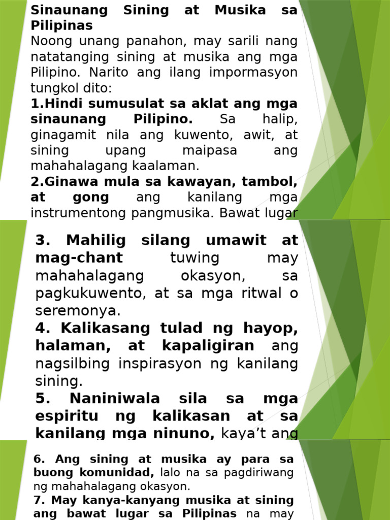 Grade 5 Ppt-Tagalog Version | PDF