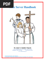 Alter Server Training Manual | PDF | Eucharist | Altar