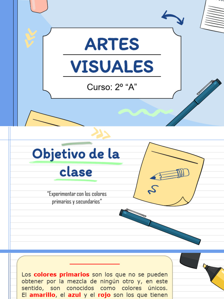 Colores Primarios y Secundarios | PDF