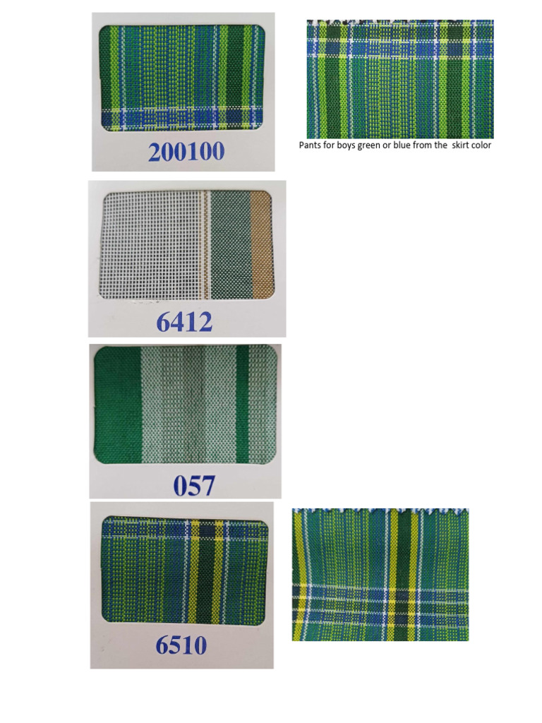 Proposed Uniform (Fabric) | PDF