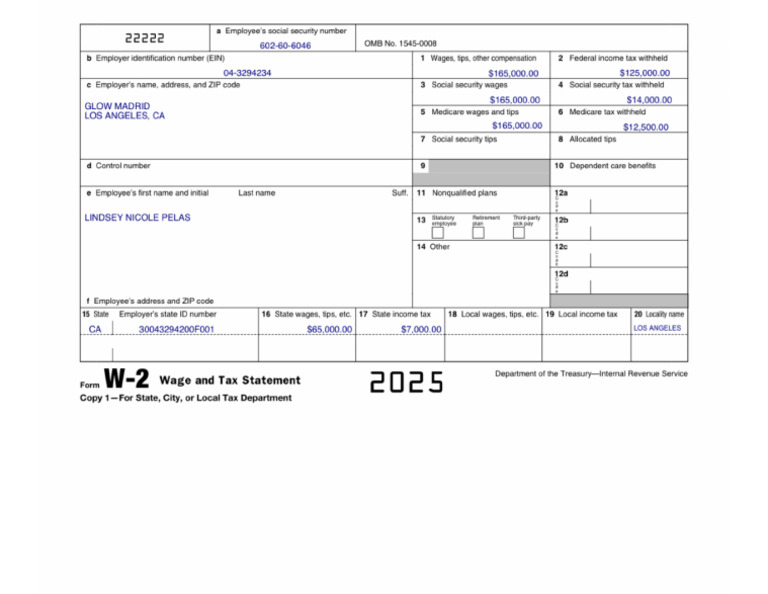 W 2 | PDF