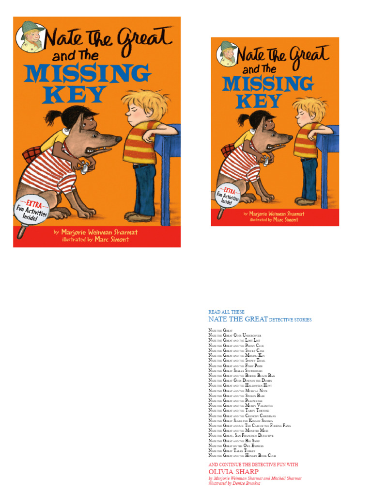 Nate the Great Detective Stories | PDF