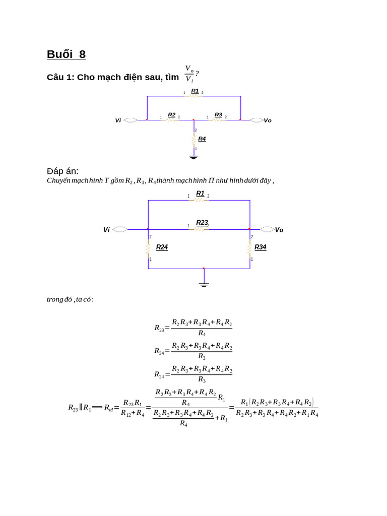 Dap An BTCC Buoi 8 | PDF