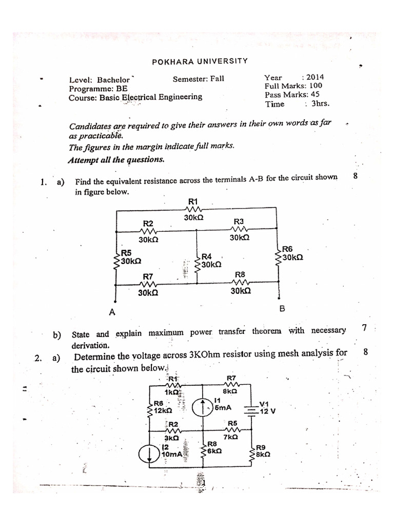 Basic Electrical Engineering Old Is Gold | PDF