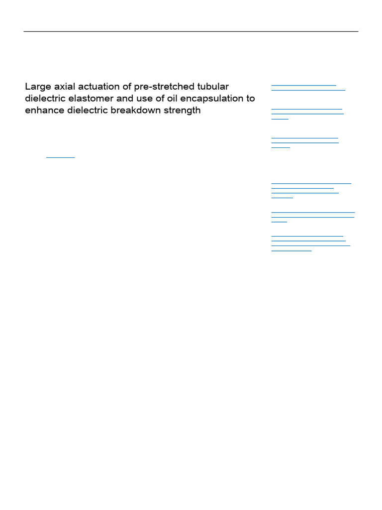 Lau 2015 Smart Mater. Struct. 24 045025 | PDF | Deformation ...