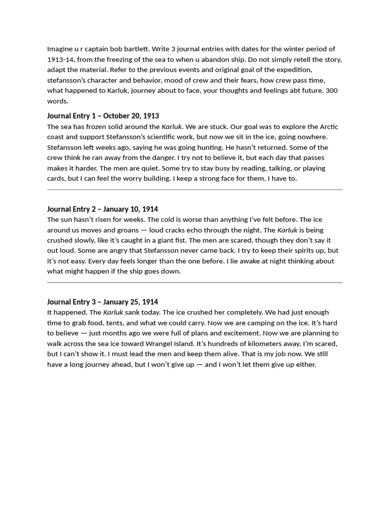 Journal Entry | PDF