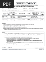 Panduan Perubahan Jadwal UO | PDF