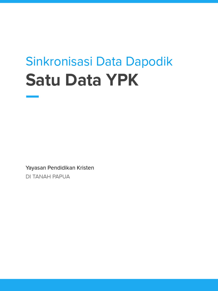 Cara Sinkronisasi Dapodik 2026 a | PDF