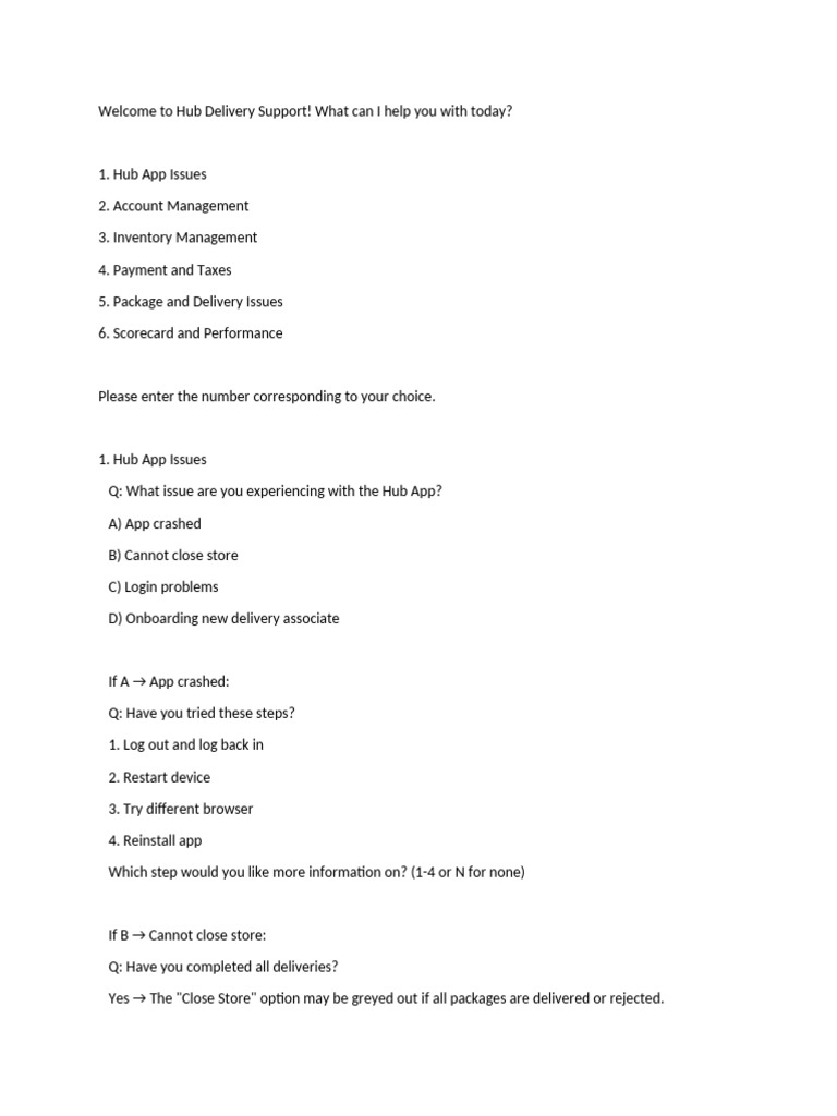 Draft of Decision Tree For Chatbot | PDF | Computing | Software