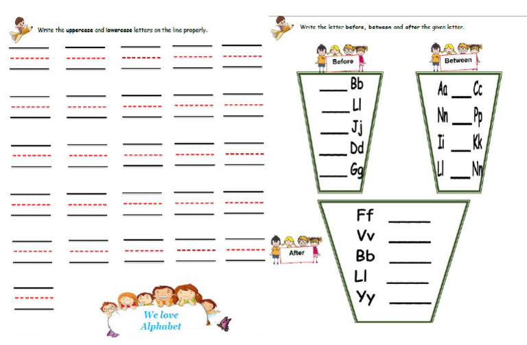 Lr2-Upper and Lower Case Alphabet | PDF