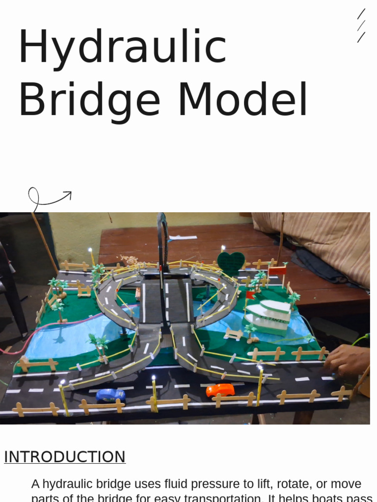 Hydraulic Bridge Model Overview | PDF | Hydraulics | Bridge