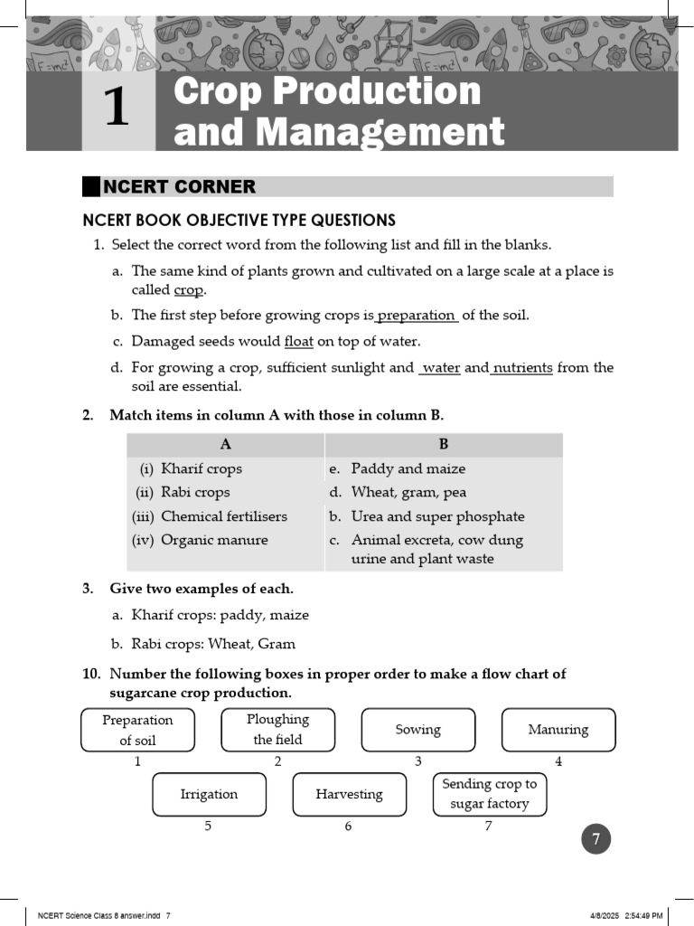 NCERT Science Class 8 TM | PDF | Microorganism | Petroleum