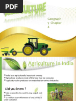 Agriculture Lesson Class 10 | PDF | Agriculture | Crops