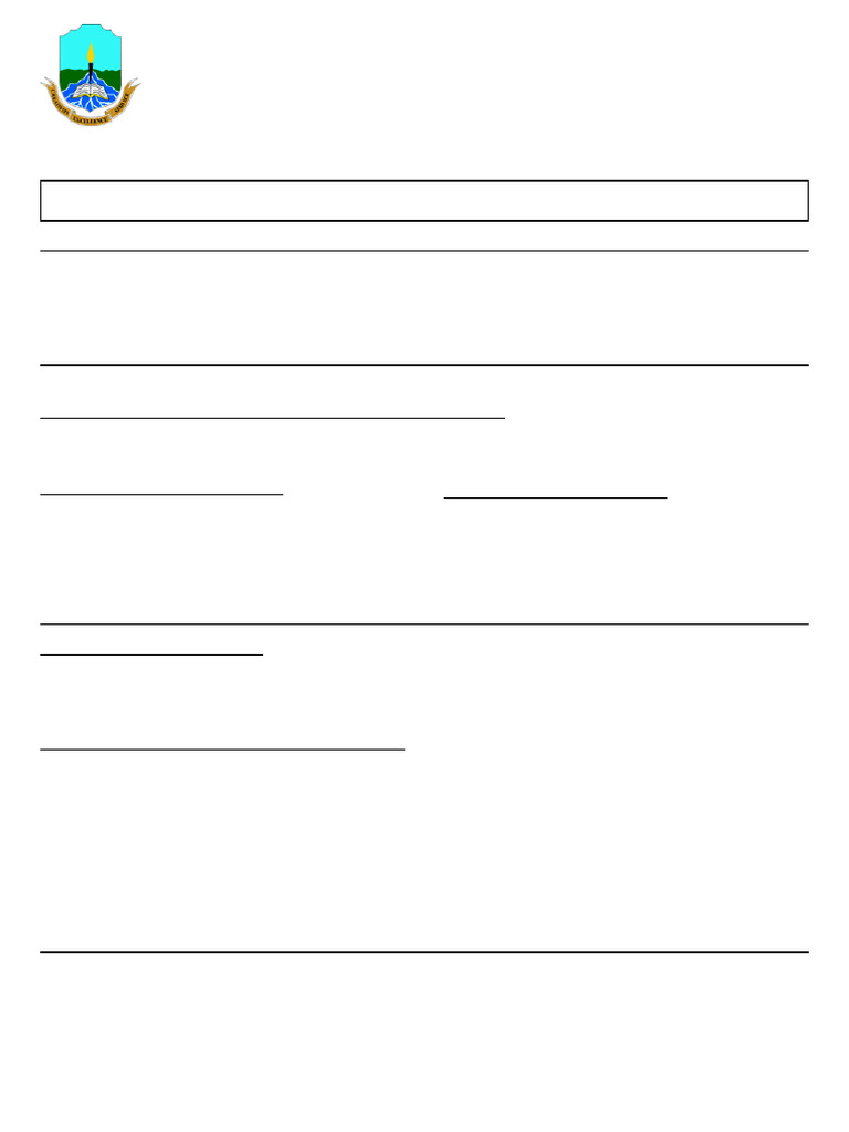 NDU 2025/2026 Application Form | PDF