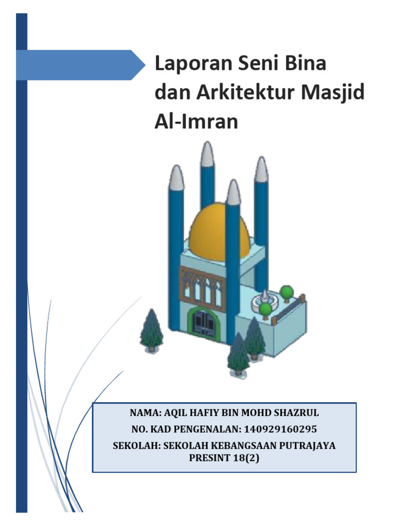 Seni Bina Masjid Al-Imran | PDF