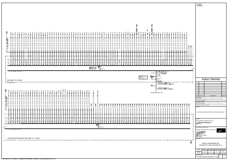 As-Built Drawing: Legend | PDF
