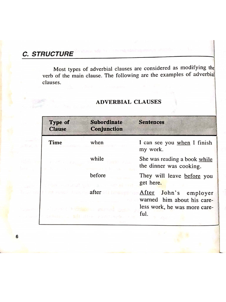 Materi Adverb Clause | PDF