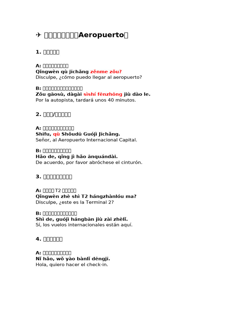 En El Aeropuerto | PDF