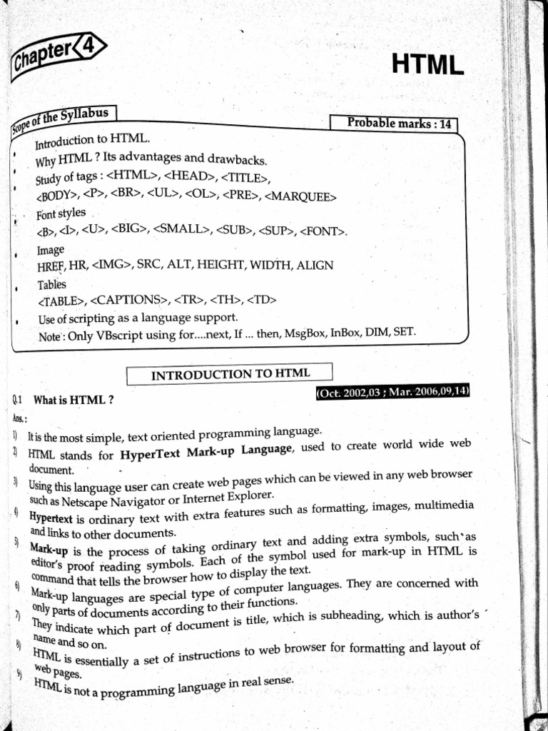 Cs-1 Tps Ch-4 HTML | PDF