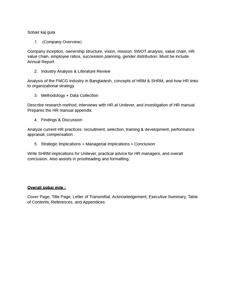 Work-Distribution-MGT | PDF