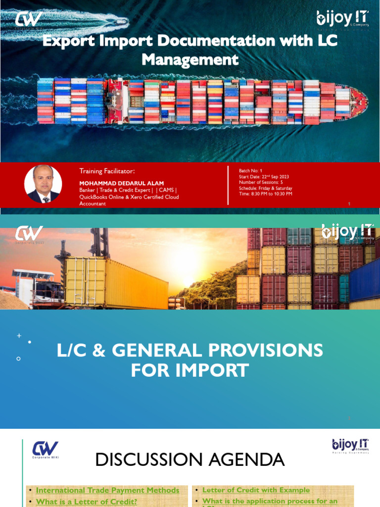 Import vs Export Letter of Credit Guide | PDF | Letter Of Credit | Business