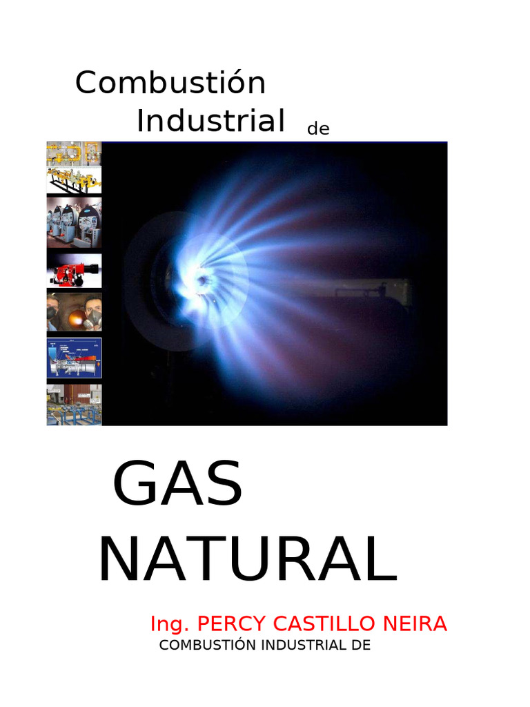 Combustión Industrial de Gas Natural | PDF | Combustión | Combustibles