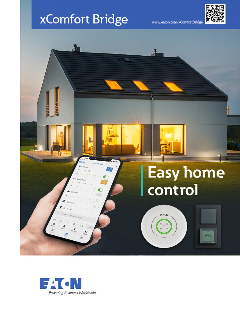 Eaton xComfort Bridge Overview | PDF | Thermostat | Switch