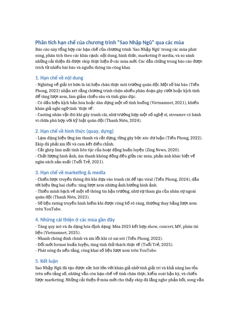 Sao Nhap Ngu Han Che | PDF