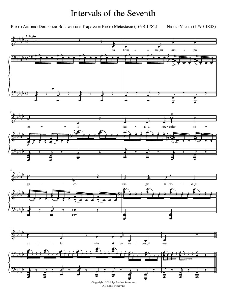 Seventh Intervals in Music Theory | PDF