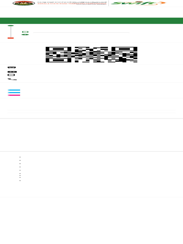 KSRTC Bus Ticket Booking Confirmation | PDF | Public Transport | Transport