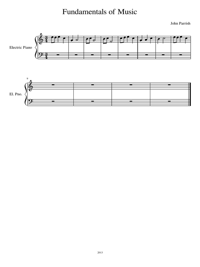Fundamentals of Music | PDF