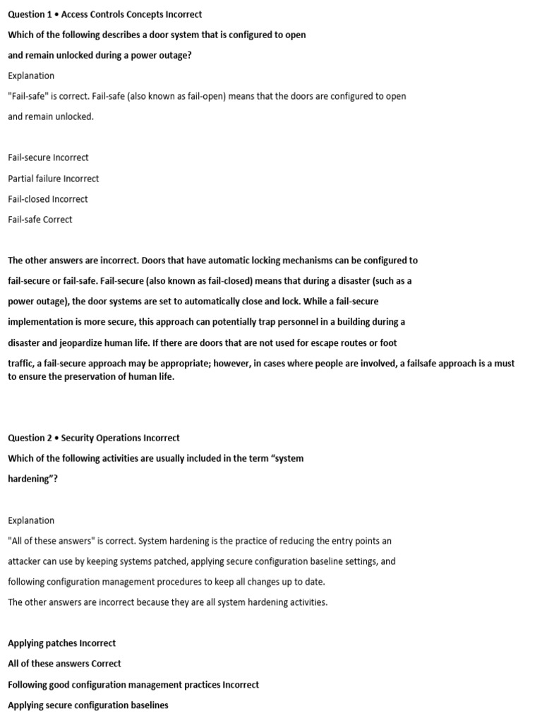 CC Exams Practice Exams 2 | PDF | Computer Access Control | File Transfer Protocol
