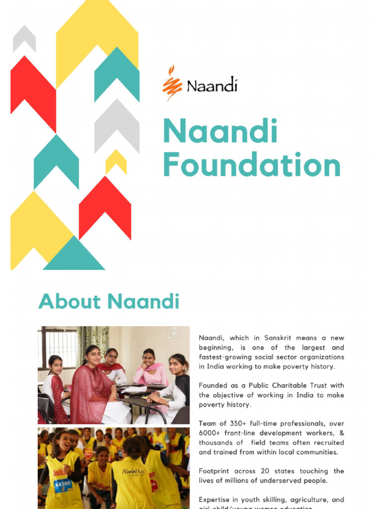 Naandi Foundation - Brochure 2025 | PDF