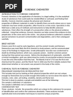 Chemicals and Chemical Processes in Forensic Studies | PDF | Liquid ...