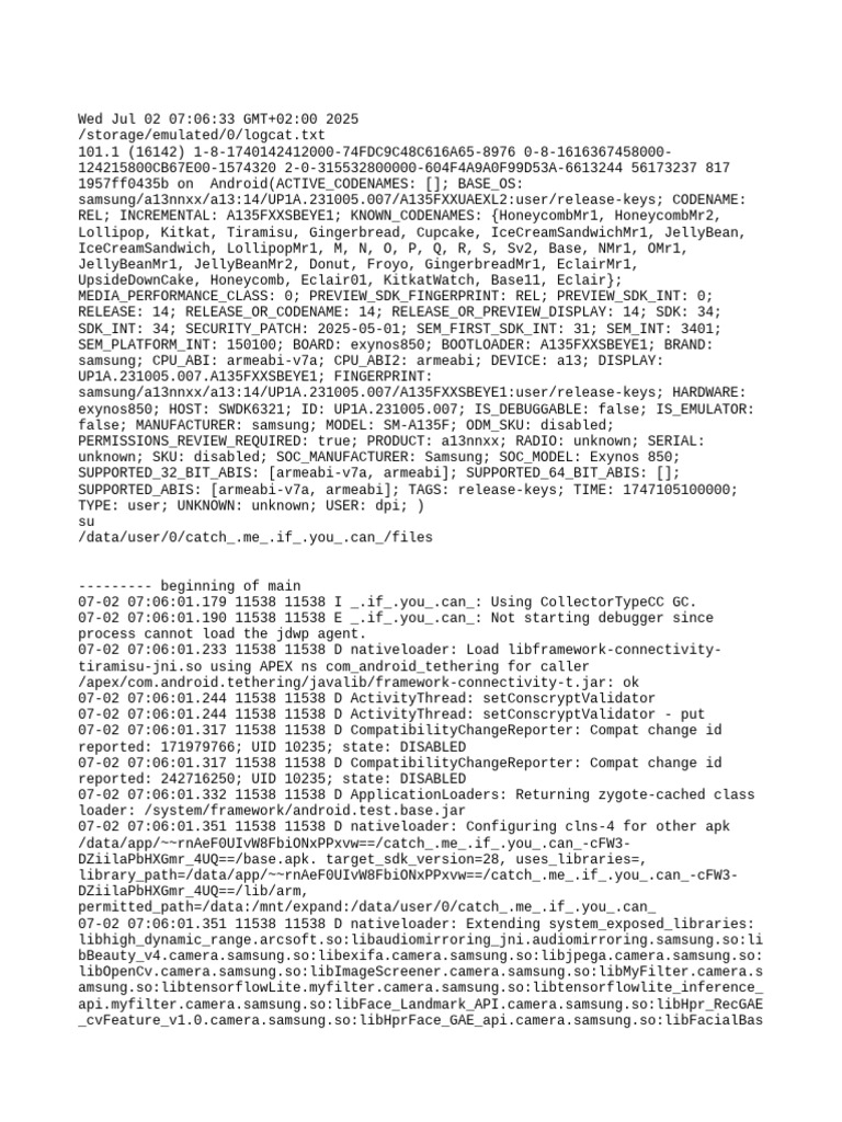 Logcat | PDF | Tablet Computer | Embedded Linux Distributions