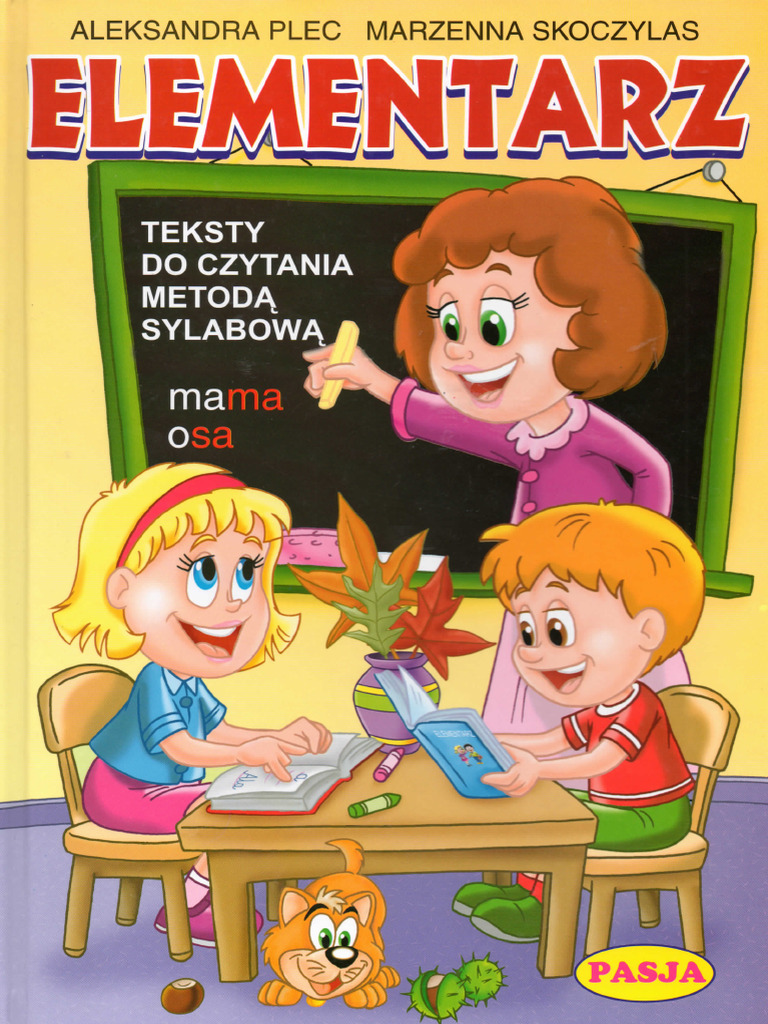 Elementarz Do Nauki Czytania Syl. | PDF