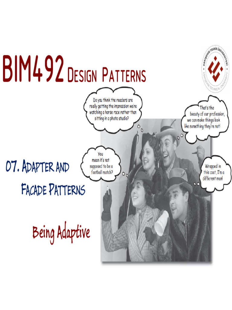 07 - Adapter and Facade Patterns | PDF | Class (Computer Programming ...