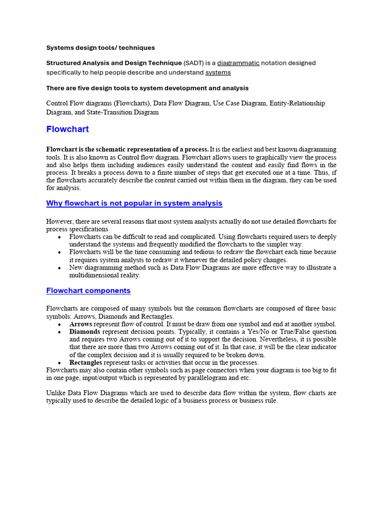 System Design Tools Overview | PDF | Use Case | Conceptual Model
