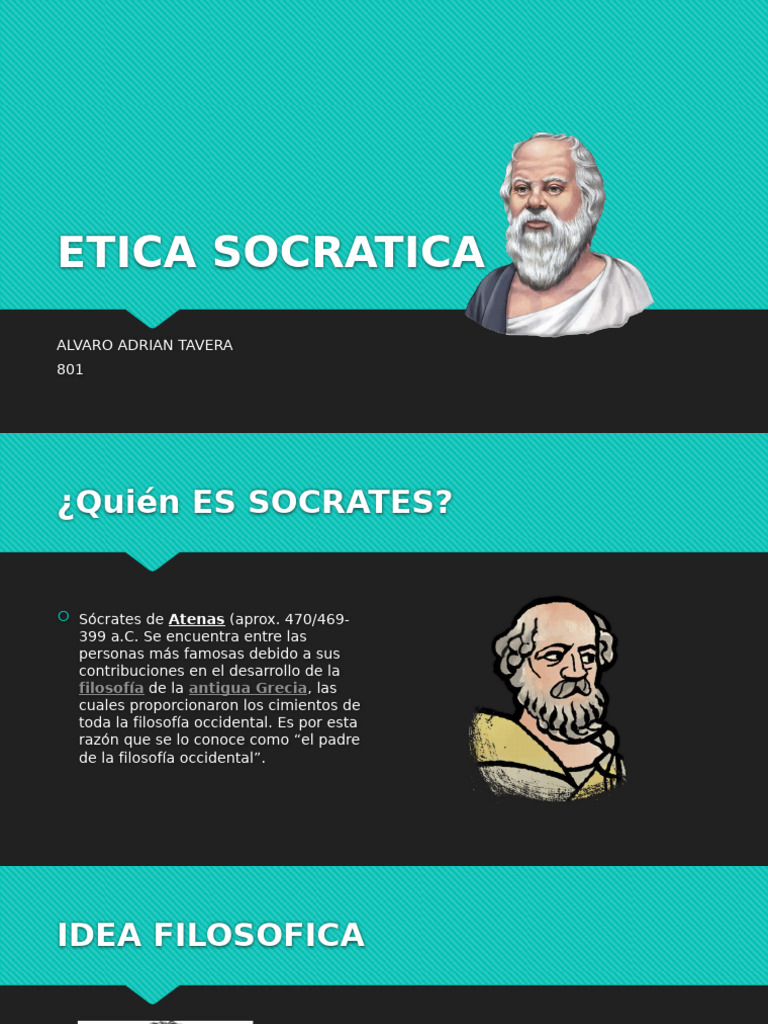 Etica Socratica | PDF