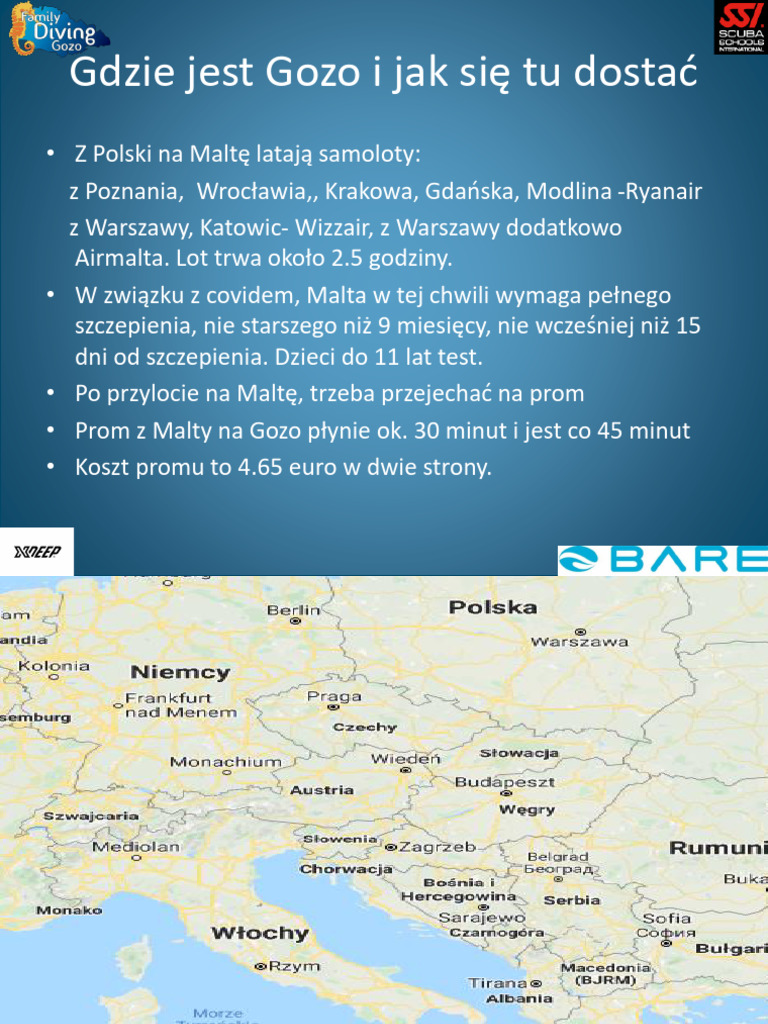 Gdzie Jest Gozo I Jak Się Tu Dostać Wersja Polska | PDF