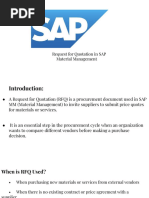 13 ME41 - How To Create RFQ (Request For Quotation) in SAP | PDF ...