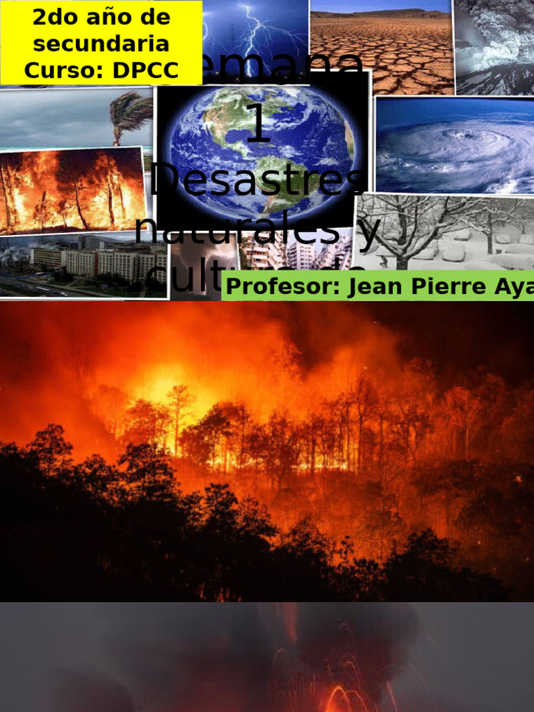 2do Desastres Naturales | PDF | Desastres naturales | Temblores