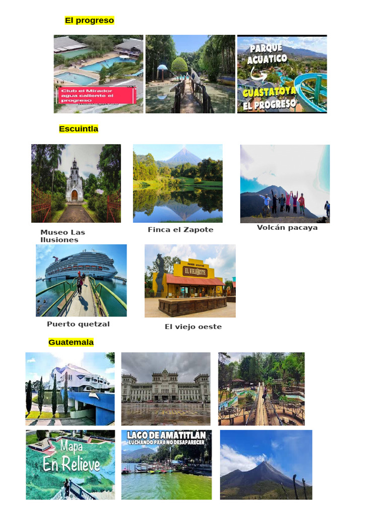 Lugares Turisticos de Dola Imelda | PDF