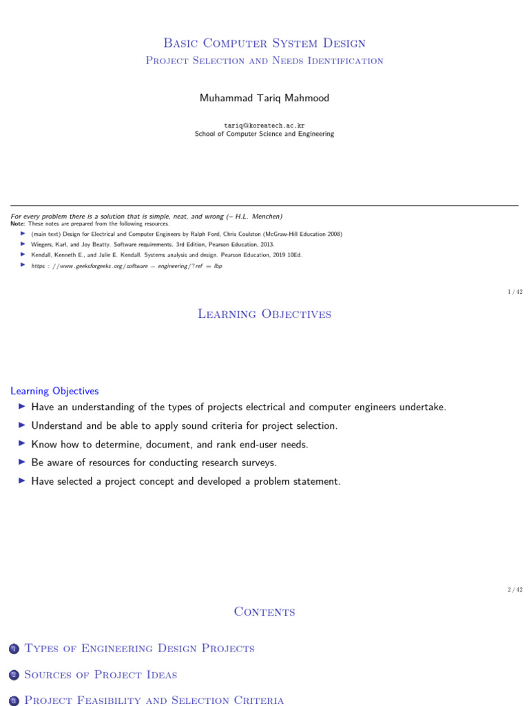 Week03 Project Selection | PDF | Feasibility Study | System