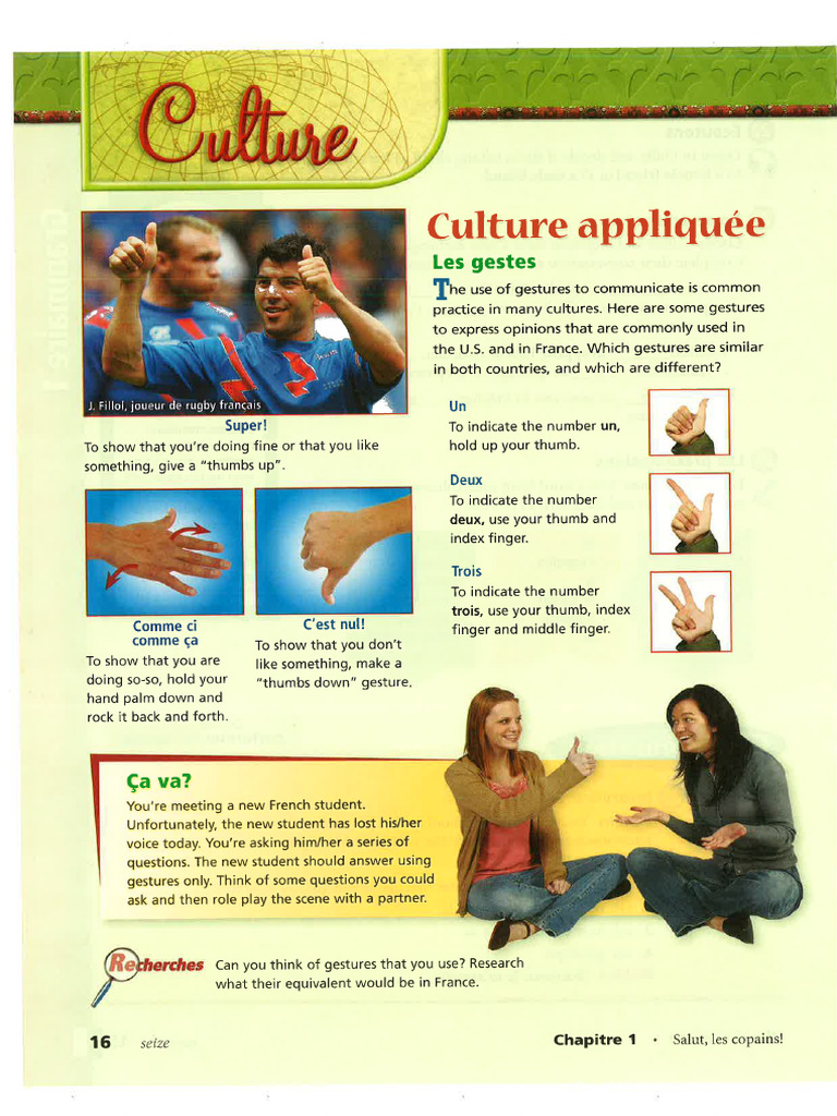 French 1A Pages 36 | PDF